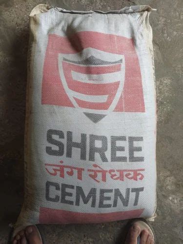 Grey Shree Jung Rodhak Opc 43 Grade Cement Packaging Size 50kg At