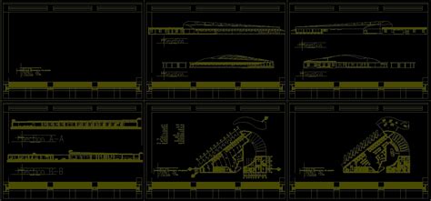 Bus Terminal DWG Plan For AutoCAD Designs CAD