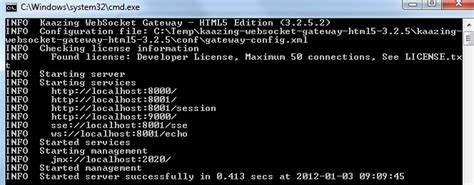 Get Going With Kaazing WebSocket Gateway HTML5 Edition Installing
