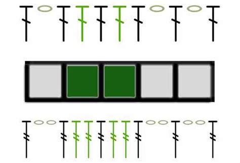 Free Crochet Stitches Diagram