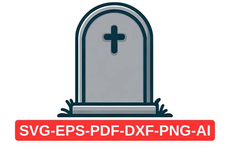 Gravestone Art Svg Vector Clipart Png Graphic By Artful Assetsy