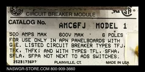 Ge Amc6fj Mounting Module — North American Switchgear Store