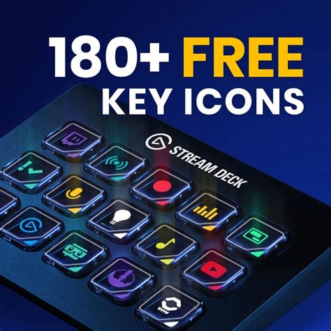 Clarity Stream Deck And Touch Portal Key Icons In 2021 Icon