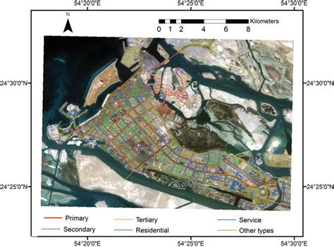 Comparison Of The Osm Roads Network With Roads That Appeared On The