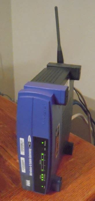 Guy Ellis Tech Blog Vertical Wireless Router