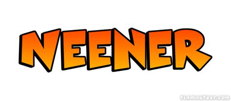 Neener ロゴ フレーミングテキストからの無料の名前デザインツール
