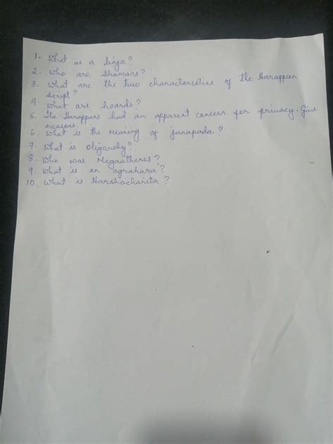 Class Test History Assignment Teachmint