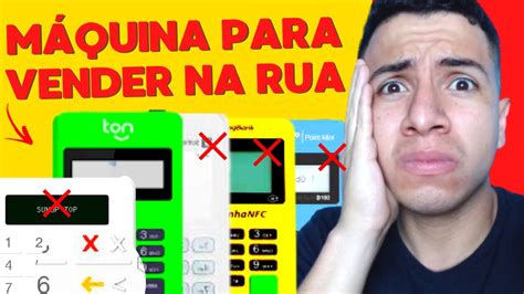 Qual a melhor Maquina de Cartão para Vender na RUA Atualmente Pessoas
