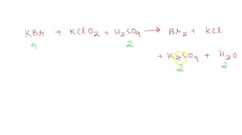 Video Solution Balance The Reaction And Show The Numbers Added On The