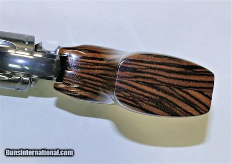 Colt Python 2020 Or Original Python Target Style Zebrawood Grips With