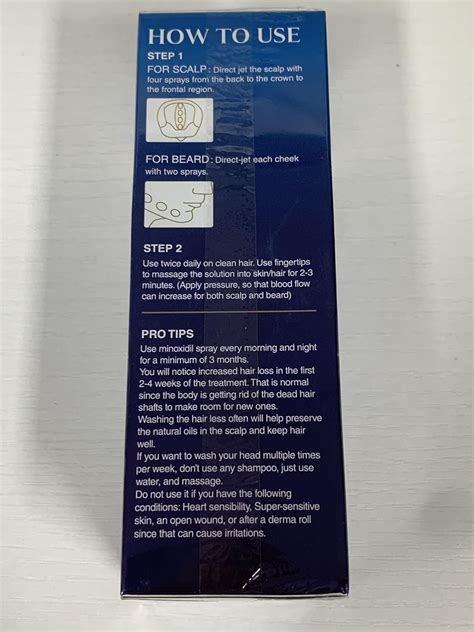 Qrzbpzwe 5 Minoxidil Hair Growth Spray 202 Oz For Men And India Ubuy