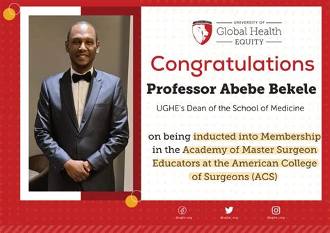 Congratulations Prof Abebe Bekele Abeba A Kebede