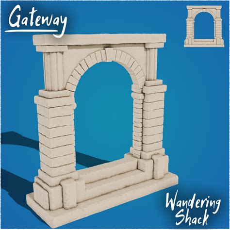 3d Printable Gateway By Wanderingshack