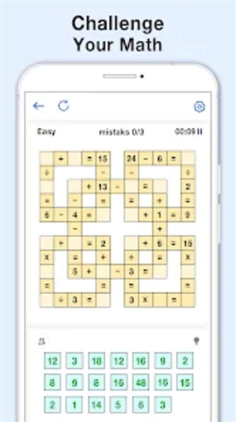 Android 용 Math Crossword Number Puzzle 다운로드
