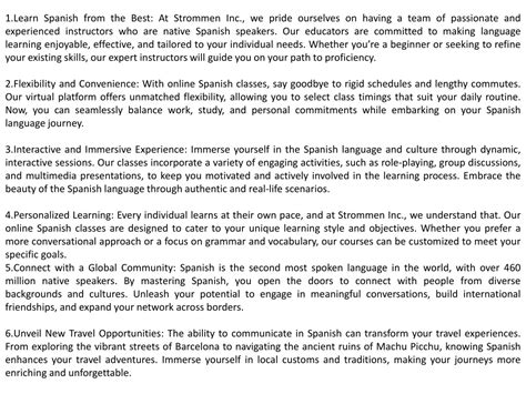 PPT - Online Spanish Classes Embrace the Language of Diversity and Culture PowerPoint ...