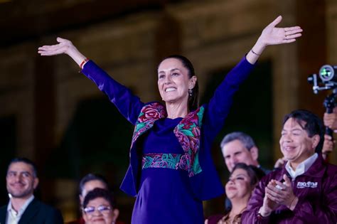 La Presidenta Electa Claudia Sheinbaum Agradece Llamadas De