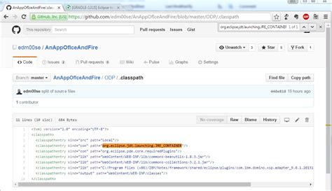 XPAGES Build Path Contains Duplicate Entry Org Eclipse Jdt Launching JRE CONTAINER Stack