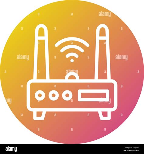 Wifi Router Vector Icon Design Illustration Stock Vector Image And Art Alamy