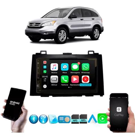 Central Multimídia Honda Crv 2011 Mp5 Carplay Parcelamento Sem Juros