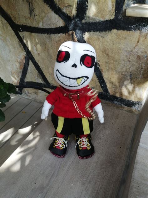 Underfell Sans Plush Toy Underverse All Parts Of The Etsy