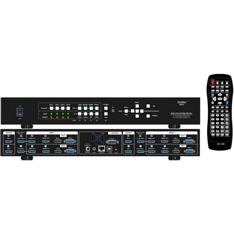 GeoBox 3 Channel 4K In 2K Out Modular Edge Blending Processor