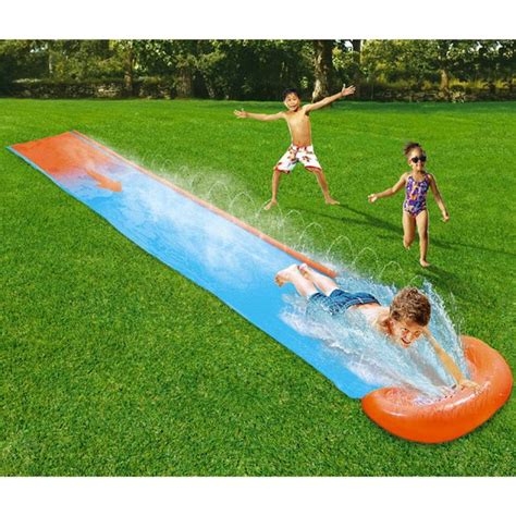 Водная дорожка для скольжения Single Slide 488 см - купить с доставкой ...
