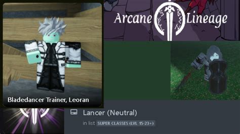 Lancerspear Neutral Superclass And Blade Dancersword Neutral