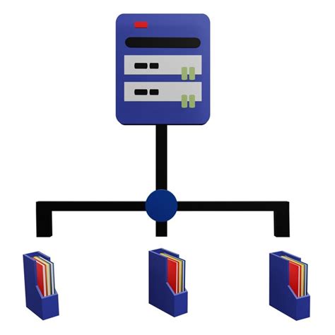 Premium Psd 3 D Illustration Of Server Icon