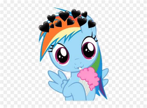 Mlp Rainbow Dash Milkshake Full Size Png Clipart Images Download