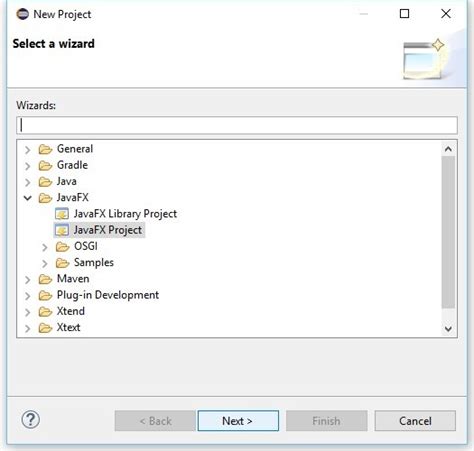 Javafx Eclipse