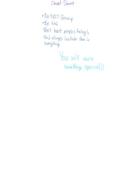 Cheat Sheet Notability Gallery