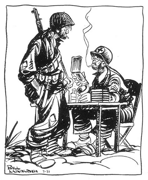 World War Ii Cartoon Photograph By Granger