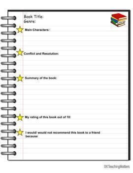 Digital Book Review And Digital Journal Entries By Sk Teaching Matters