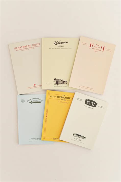 The Great Northern Hotel Fictional Hotel Notepad Unique Stationery