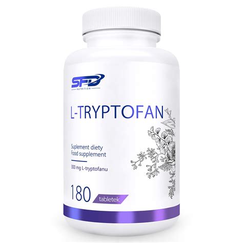L Tryptofan 180 Tabletek Sfd Nutrition • 29 Zł • Opinie • Sklep Sfd
