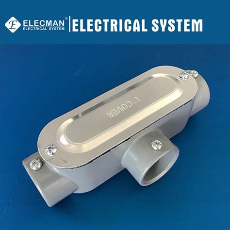 China EMT Set Screw Conduit Body T Type Pengilang Pembekal Kilang Harga Borong ELECMAN