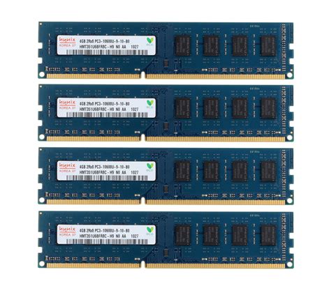 Ddr3 Hynix 4gb 4 G 1333mhz Pc3 10600u 240pin Dimm Desktop Memory Ram 4