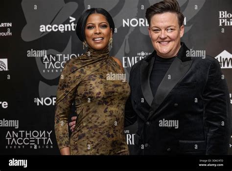 Tamron Hall And Amy Harclerode Attend Hetrick Martin Institutes 2025 Emery Awards At The David