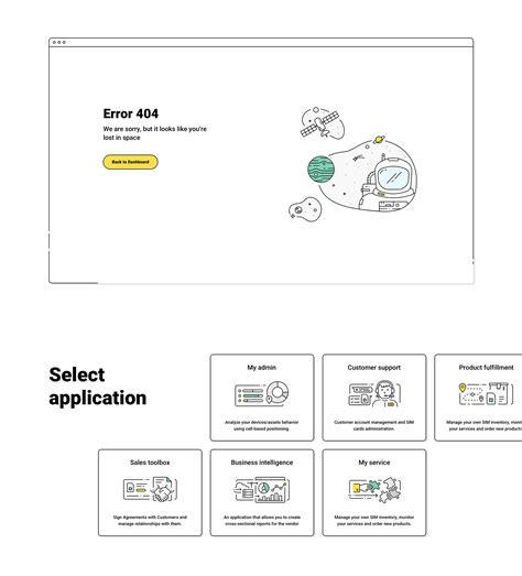 IoT Telecommunication WebApp Behance