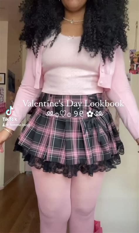 Pink Valentines Day Outfit Inspo College Girl Outfits Cute Fashion