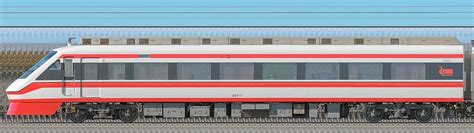 東武200型りょうもうモハ207 1の側面写真RailFile jp鉄道車両サイドビューの図鑑