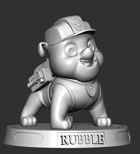 Rubble 3d Model By Bon Bon Art