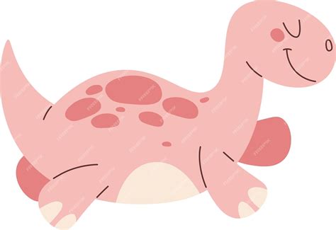 Lindo Bebé Dinosaurio Vector Premium