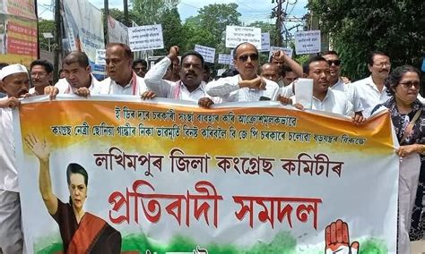 Congress Protests Against Misuse Of Enforcement Directorate Submits