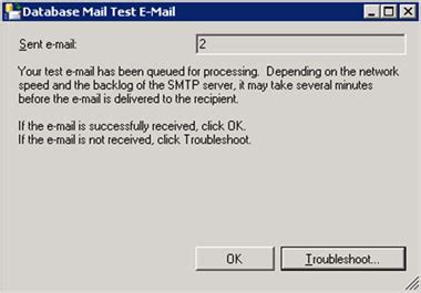 Utilizar Database Mail En Sql Server R