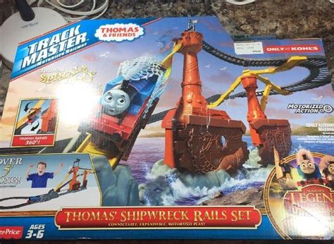 Thomas And Friends Shipwreck Rails Set Track Master Motorized Railway