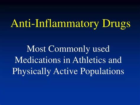 Ppt Anti Inflammatory Drugs Powerpoint Presentation Free Download