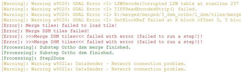 Error Merge Tiles Failed To Load Tile Pix4dmapper Questionstroubleshooting Pix4d Community