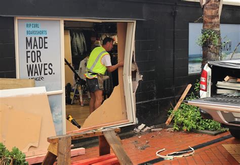 Gut Wrenching Ram Raid At Paihias Rip Curl Surf Store Nz Herald
