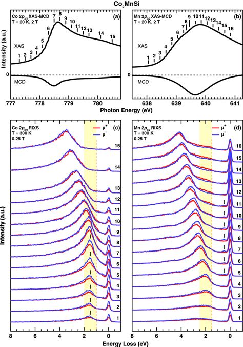 A B Xas And Xas Mcd Spectra Of Co2mnsi Documentclass[12pt]{minimal